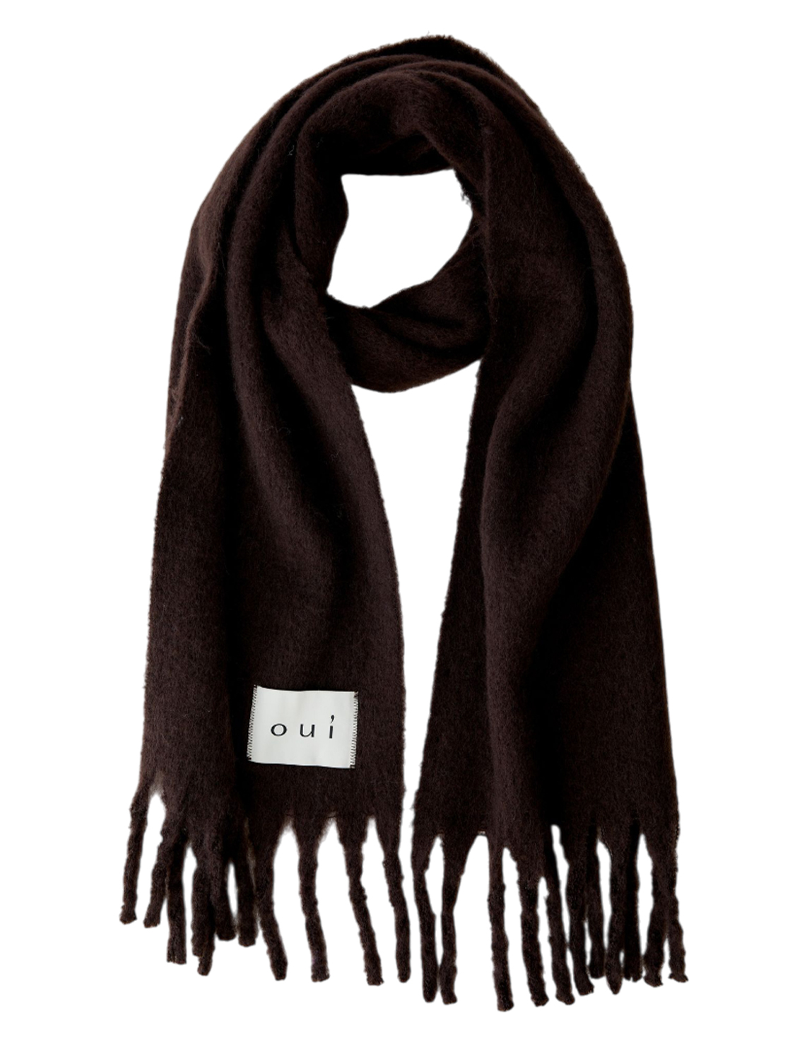 Шарф Oui ️колір Коричневий ️купити Київ, Україна