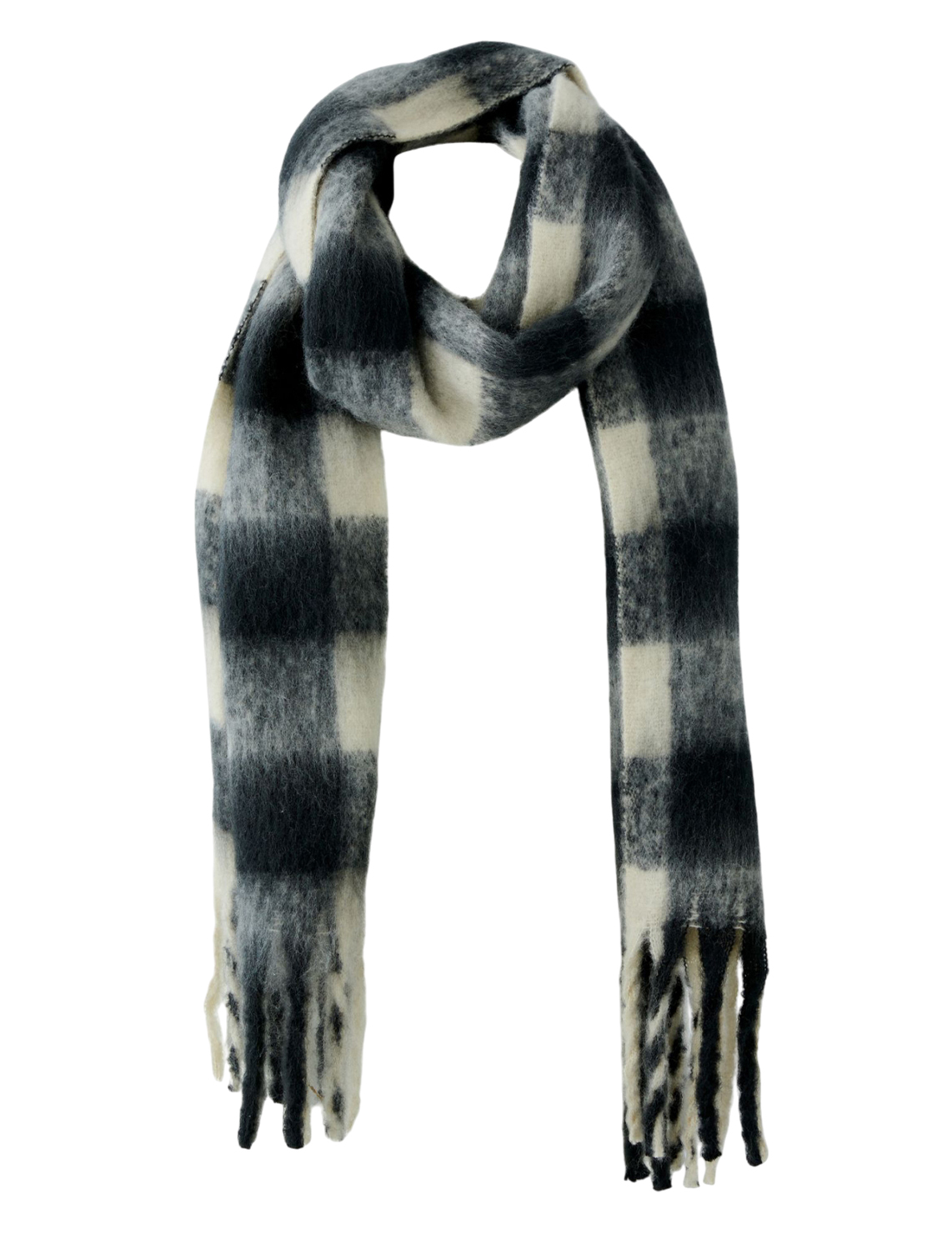 Шарф Oui ️колір Чорний / Білий ️купити Київ, Україна